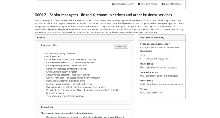 How to find your NOC code | Wild Mountain Immigration